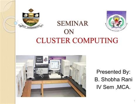 Cluster Computing Ppt
