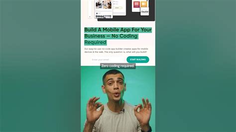 Create Your Mobile App Without Any Coding 💯 Mobileapp Tech Nocode