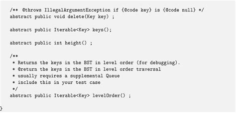 In This Lab You Will Work On The Binary Search Tree