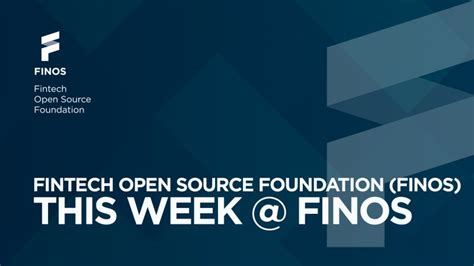 Finos On Linkedin Opensource Community Fintech Regtech Financialservices Bankingtech…