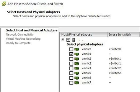 migrate vmware vcenter from standard to distributed switch