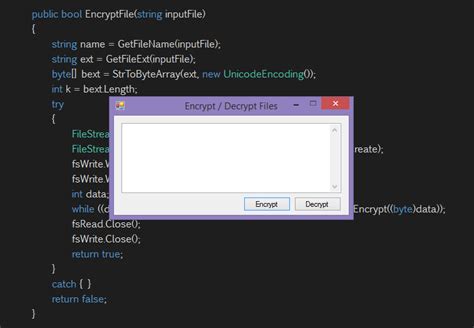 Encryptdecrypt Files Sourcecodester