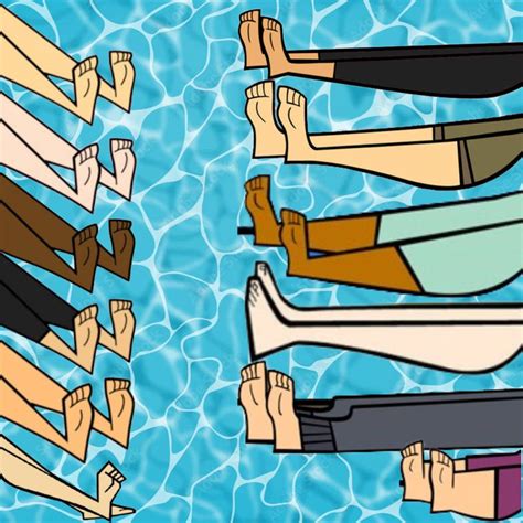 Tdpi And Tdroti Ocean Footsies By Friend519 On Deviantart