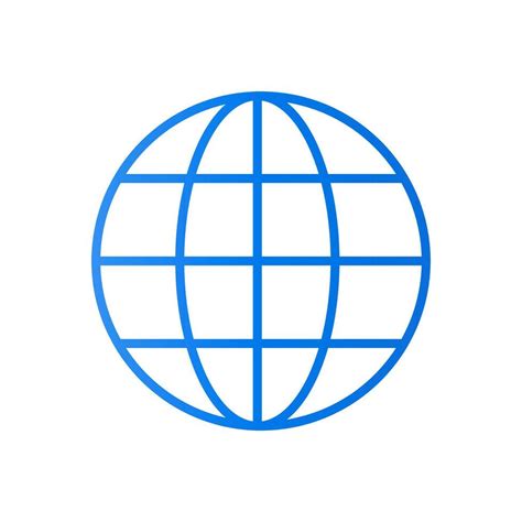 Globe Icon Browser Icon Network Vector 26729015 Vector Art At Vecteezy