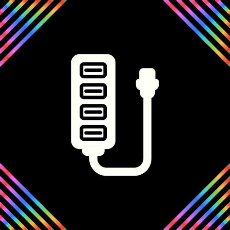 Usb Hub Vector Icon 27847350 Vector Art At Vecteezy