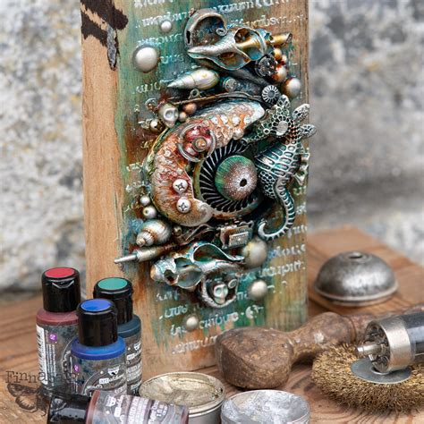 Finnabair Sea Creatures Assemblage By Finnabair