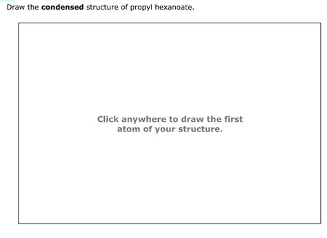 Answered Draw The Condensed Structure Of Propyl Bartleby