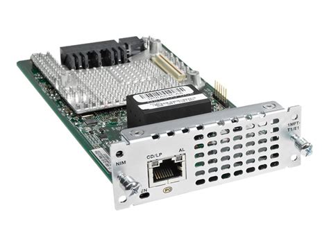 Cisco Fourth Generation Multi Flex Trunk Voice Clear Channel Data T E Module SHI
