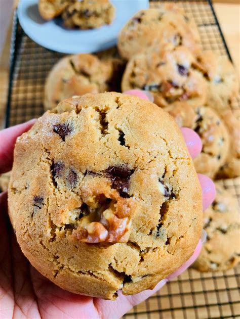 ช็อกโกแลตวอลนัทคุกกี้ เลอแวงคุกกี้ Levain Cookie