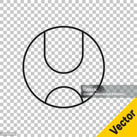 투명 한 배경에 격리 된 블랙 라인 테니스 볼 아이콘 스포츠 장비 벡터 일러스트레이션 개인 장식품에 대한 스톡 벡터 아트 및 기타 이미지 개인 장식품 건강한 생활방식