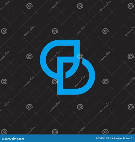 Letter Qr Overlap Simple Linear Logo Vector 331923514