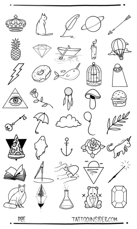 40 Small Tattoo Designs