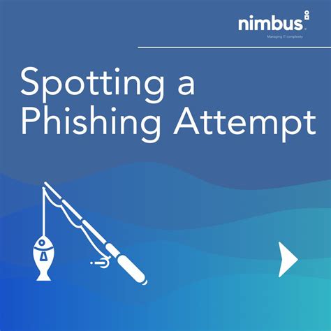 Nimbus On Linkedin Do You Know How To Spot A Phishing Attempt 🎣 Phishing Attempts Are