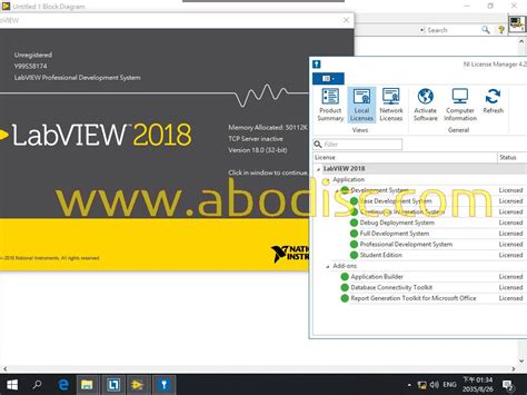 My Blog Ni Labview 2018 圖形化程式設計平台 英文 日文 簡體中文版