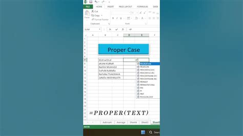 𝐄𝐱𝐜𝐞𝐥 𝐓𝐢𝐩𝐬 𝐚𝐧𝐝 𝐓𝐫𝐢𝐜𝐤𝐬 𝐔𝐬𝐢𝐧𝐠 𝐏𝐫𝐨𝐩𝐞𝐫 𝐂𝐚𝐬𝐞 𝐅𝐮𝐧𝐜𝐭𝐢𝐨𝐧 𝐟𝐨𝐫 𝐏𝐫𝐨𝐩𝐞𝐫 𝐓𝐞𝐱𝐭