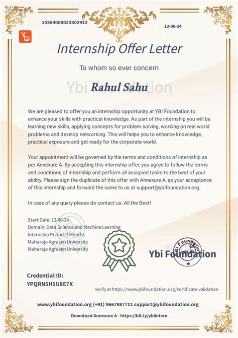 Internship Datascience Machinelearning Professionalgrowth