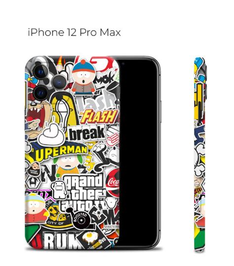 Защитная пленка на Айфон 12 Pro Max с защитой краёв / Виниловая ...