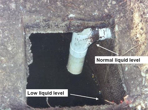 How Do I Troubleshoot Low Water Levels In My Septic System Septic