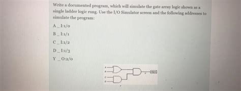 Solved Write A Documented Program Which Will Simulate The