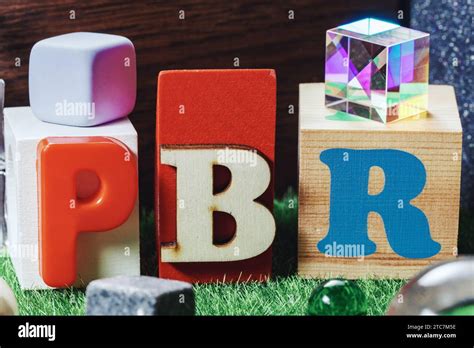 Abbrev PBR Spelled In Various Letters Among Different Objects