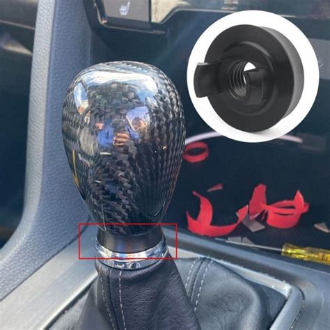 Epman M10 X 1 5 Gear Shift Knob Boot Retainer Adapter Fit For Honda Gk5 14 19 Shift Knob Boot