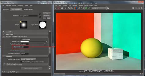 GI Render Setting in Maya Maya GI算圖設定