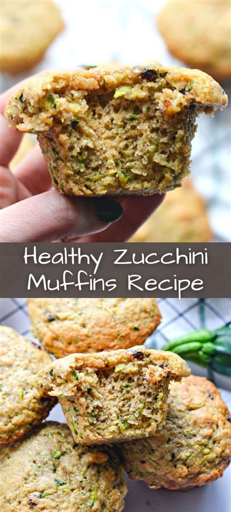 Healthy Zucchini Muffins Recipe Artofit