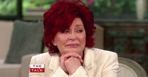 Sharon Osbourne Breaks Down In Tears On The Talk Tv Show While Discussing Son Jacks Ms Mirror