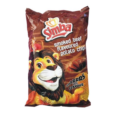 Simba Chips Sm Beef 120g