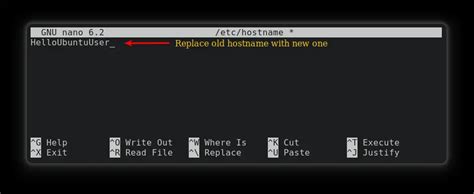 Change Hostname In Ubuntu Command Line