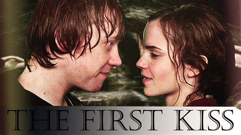 Ron Weasley And Hermione Granger Kissing In The Movie