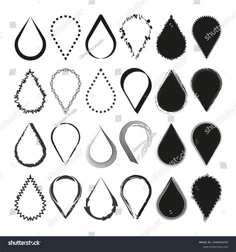 5 654 Teardrop Sketch Stock Vectors And Vector Art Shutterstock