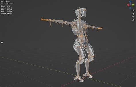 Artstation Game Ready Robot Game Assets