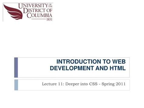 Ppt Introduction To Web Development Powerpoint Presentation Free