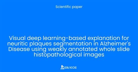 es iode on linkedin scientific research visual deep learning based