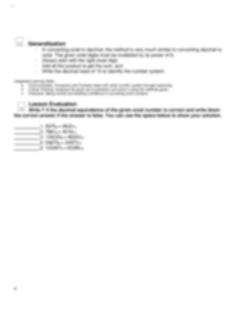 Solution Octal To Decimal Conversion Studypool