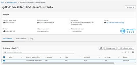 guided lab how to launch an amazon ec2 windows instance tutorials dojo