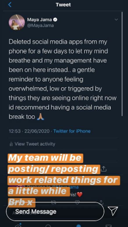 Maya Jama Just Deleted All Her Social Media