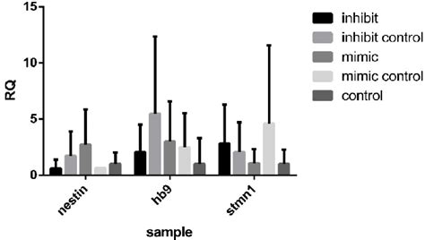 The Results Of Relative Gene Expression Download Scientific Diagram