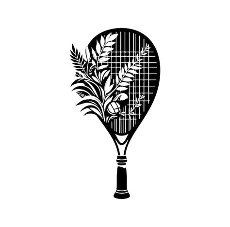 Premium Vector Squash Racket Vector Illustration