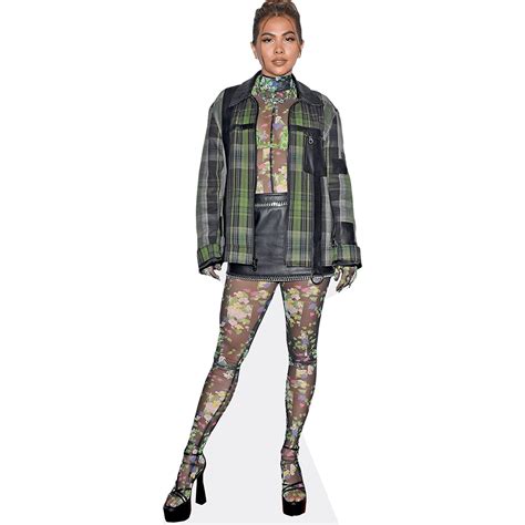 Hayley Kiyoko Floral Mini Size Cutout Standee