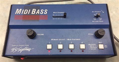 MATRIXSYNTH Systems Midi Bass Synth Module