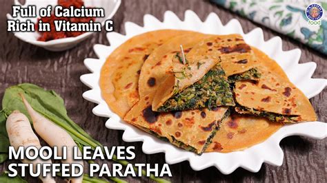 Mooli Leaves Stuffed Paratha