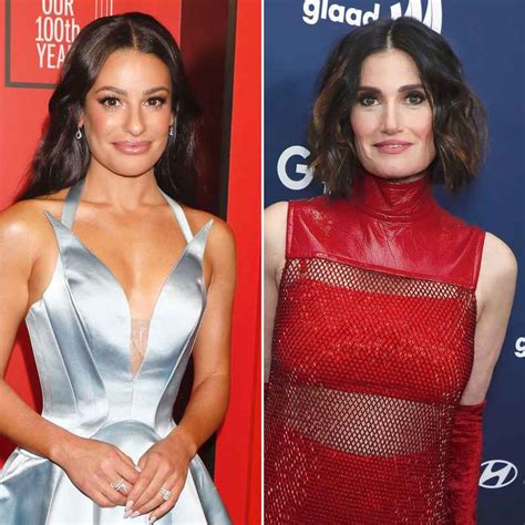 Idina Menzel Says Playing Lea Micheles Mom Wasnt Great Us Weekly