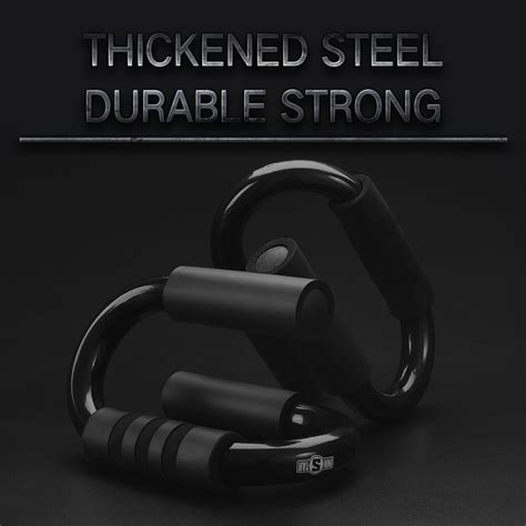 Fitness Push Up Bars With Extra Thick Foam Padded Grandado