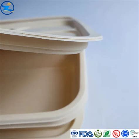 100 Biodegradable Thermoplastic Pla Food Container Pla Film And