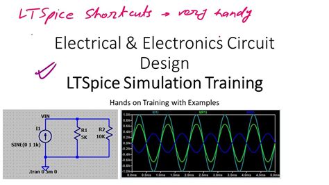 LTSpice Shortcuts And Example Component Placement YouTube