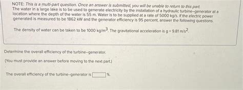 Solved Note This Is A Multi Part Question Once An Answer