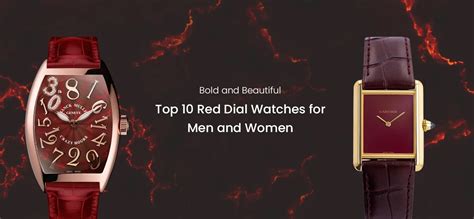 Top 10 Red Dial Watches For Men And Women
