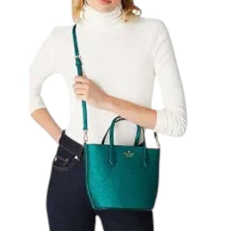 Kate Spade Bags Kate Spade New Emerald 329 Glimmer Glitter Satchel